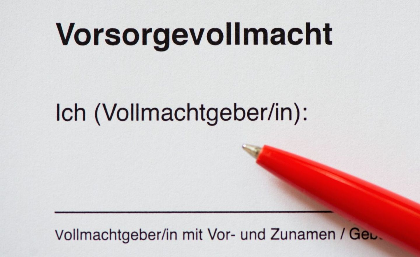 Generalvollmacht Vorsorgevollmacht Unterschied