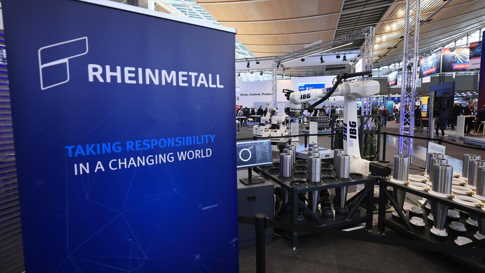 Rheinmetall: Waffen rücken auf der Hannover Messe ins Rampenlicht ...